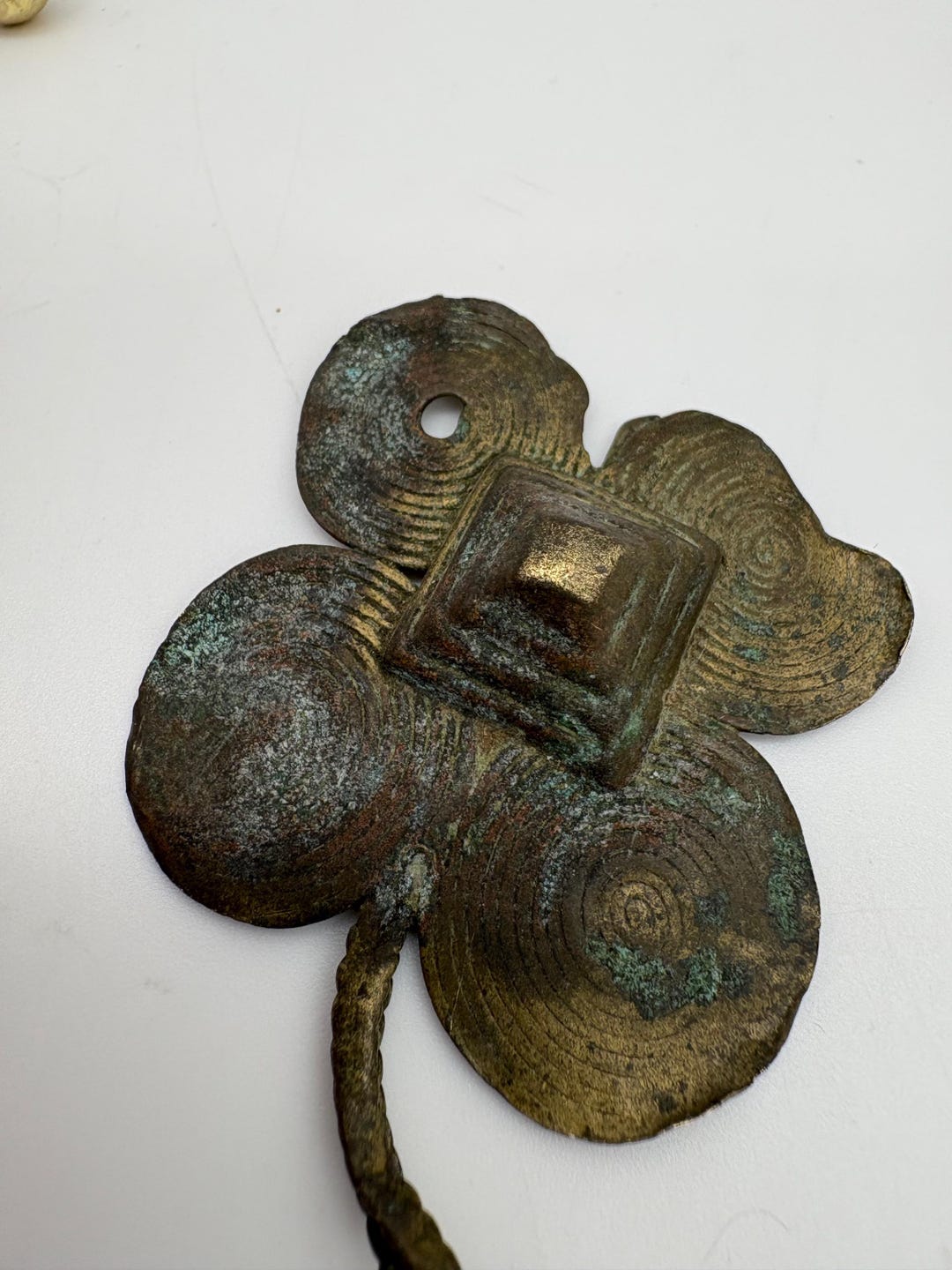 Antique African Bronze Four Leaf Clover - Etsy