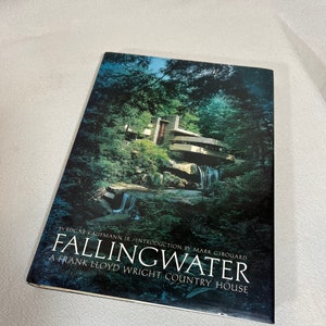 Fallingwater Frank Lloyd Wright Country House !st Edition 1986 ...