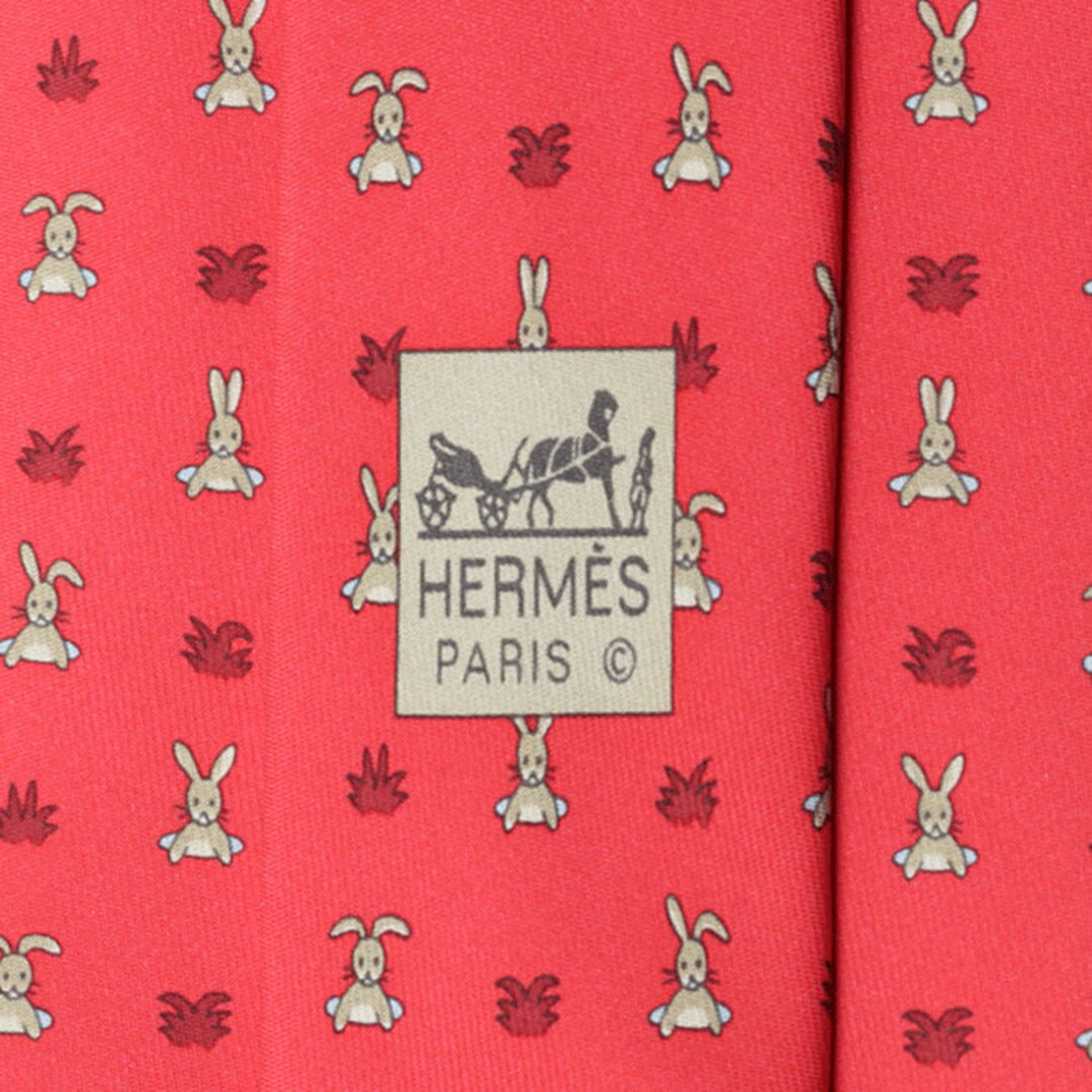 Hermes Men's Silk Tie Whimsical Rabbits Pattern 5243 - Etsy