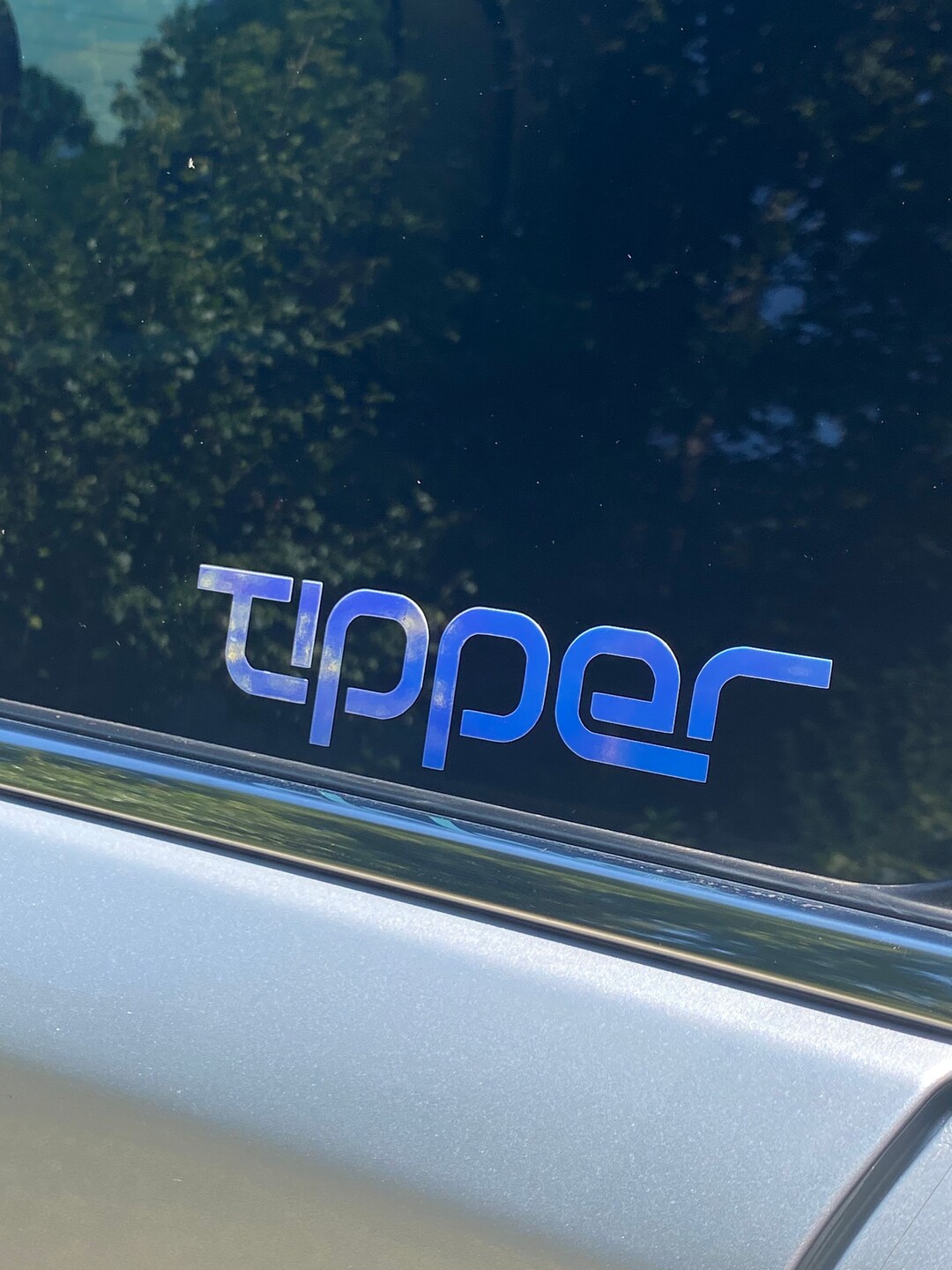 Tipper Car Decal - Etsy