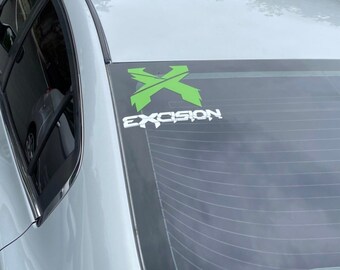 Excision Car Decal - Etsy