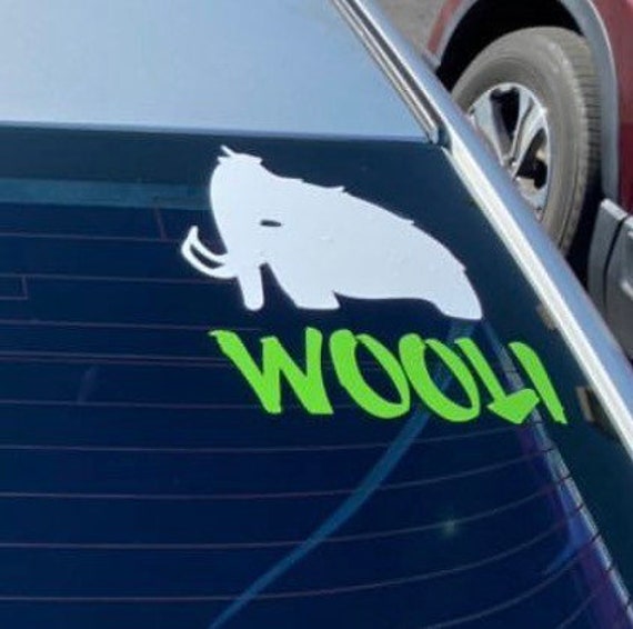 Wooli Car Decal - Etsy