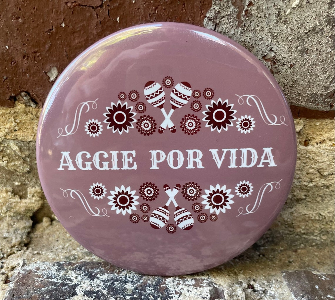 Show Your Aggie Spirit!! Super Cute TEXAS A&M Game Day 3 Inch Pin ...