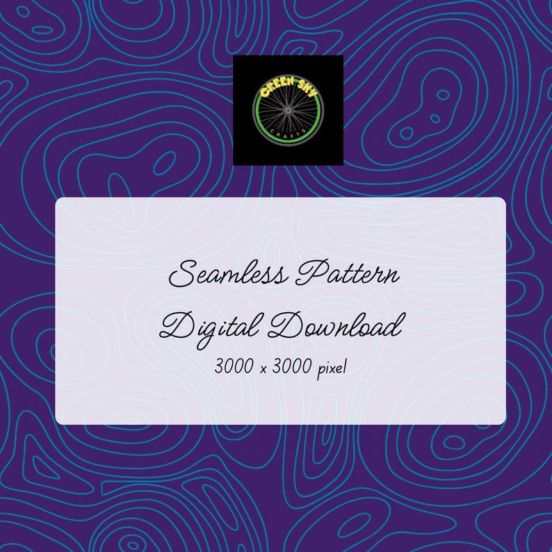 Bluey Topo Seamless Pattern Digital Download - Etsy