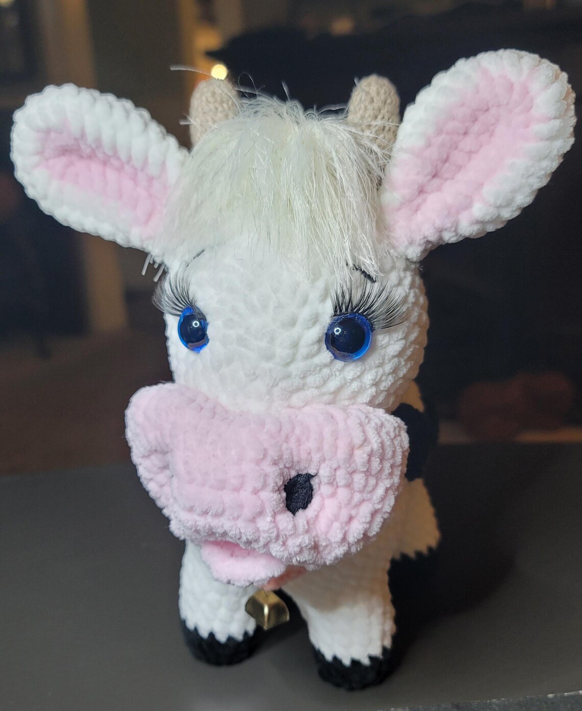 Holstein Cow Handmade Collectible Crochet Amigurumi - Etsy