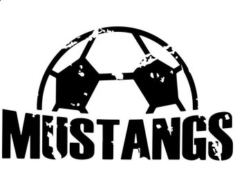 Mustangs Team Logo - Etsy