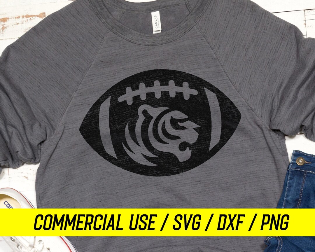 Football Svg, Tiger Svg, Sports, Fall Ball, Tackle Football, Dxf, PNG ...