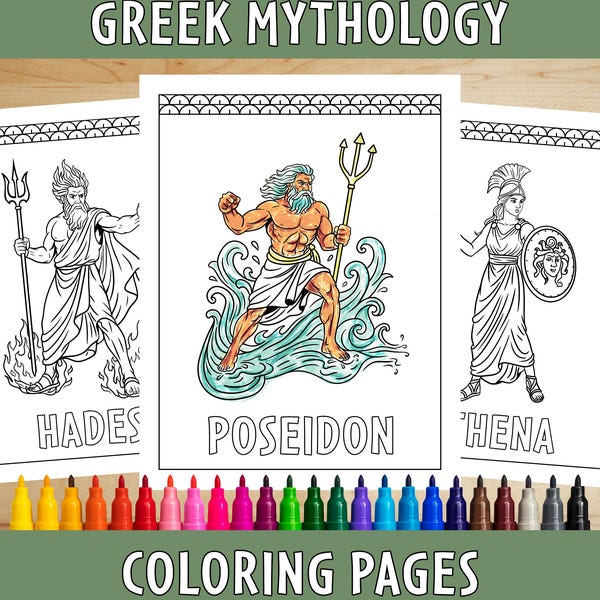 Greek Myth Characters - Etsy UK