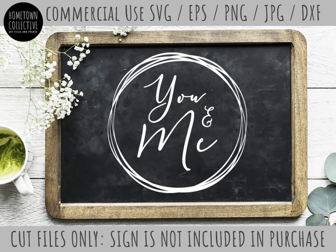 You and Me Svg, Sign Svg, Love Svg, Marriage Svg, Rings Svg, You Plus ...