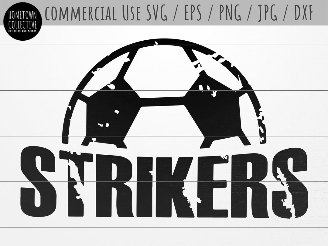 Logotipo de Strikers SVG Cut File Logotipo del equipo de - Etsy España