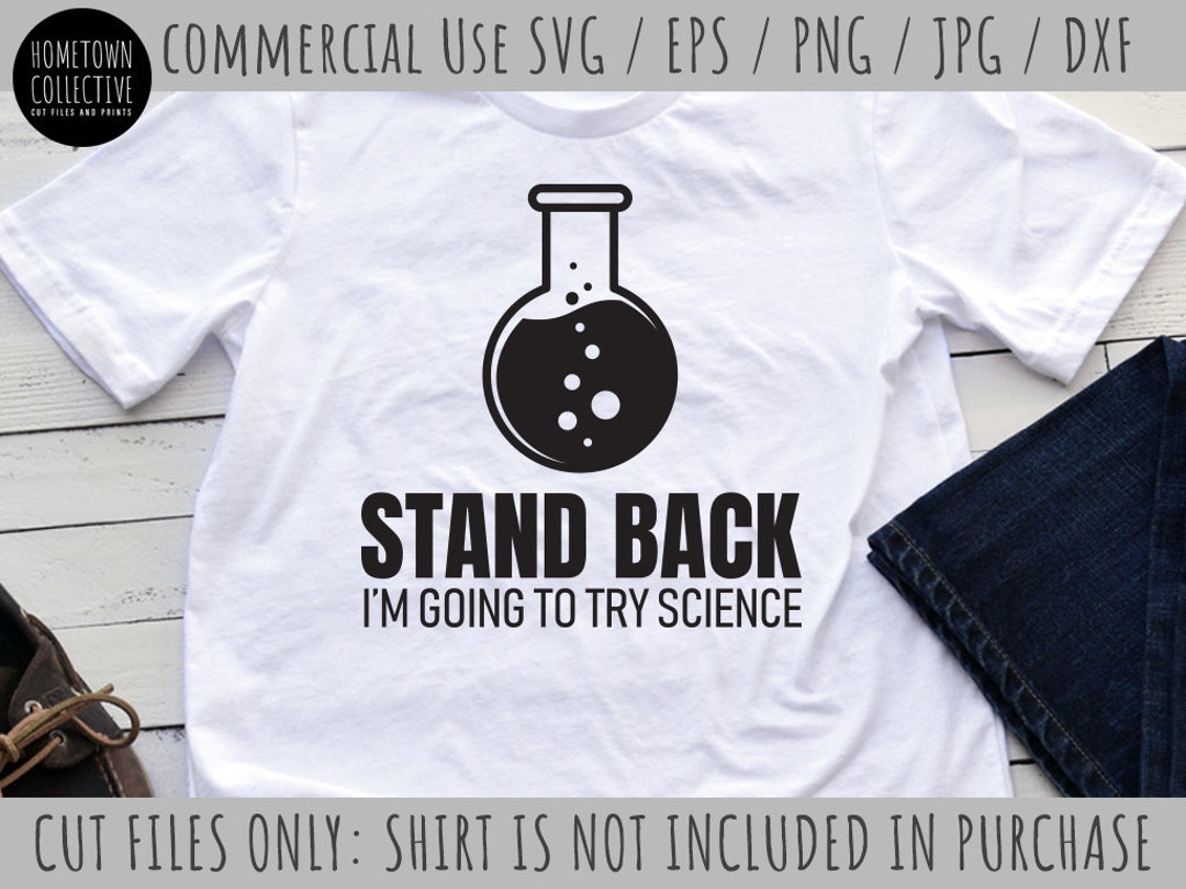 Science Svg, Funny Chemistry Pun Svg, Back to School, I'm Going to Try ...