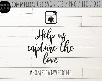 Capture the Love Svg - Etsy