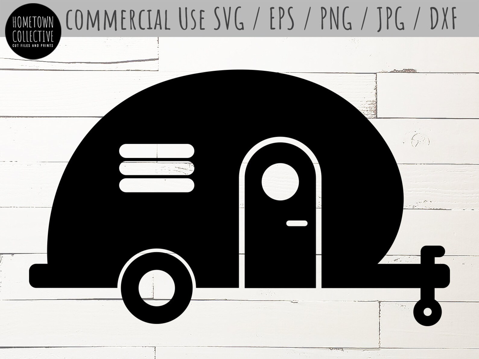 Camper Svg Retro Rv Single Layer Svg Easy Svg Cute | Etsy