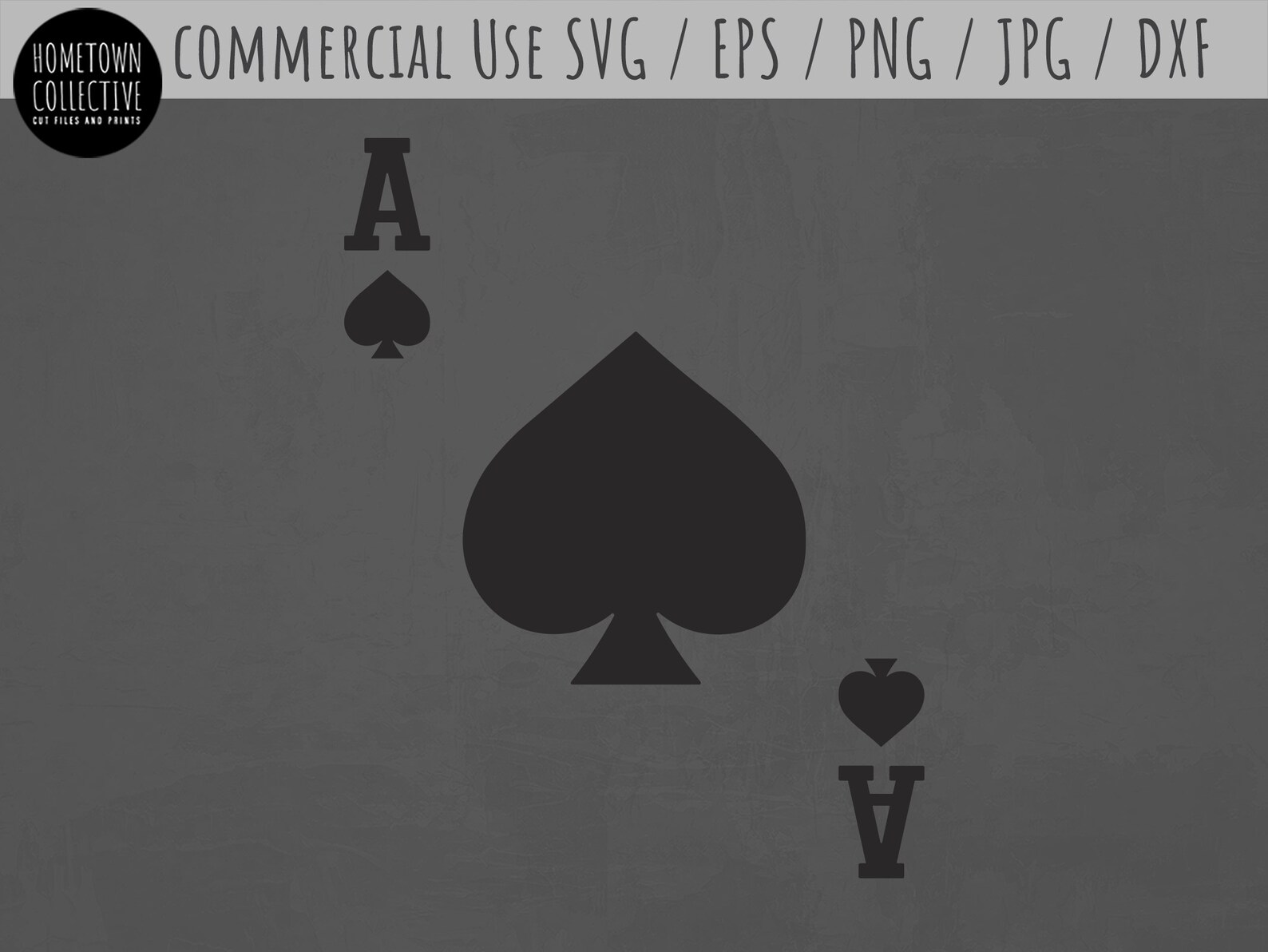 Ace of Spades Svg Halloween Costume Svg Playing Cards Svg | Etsy