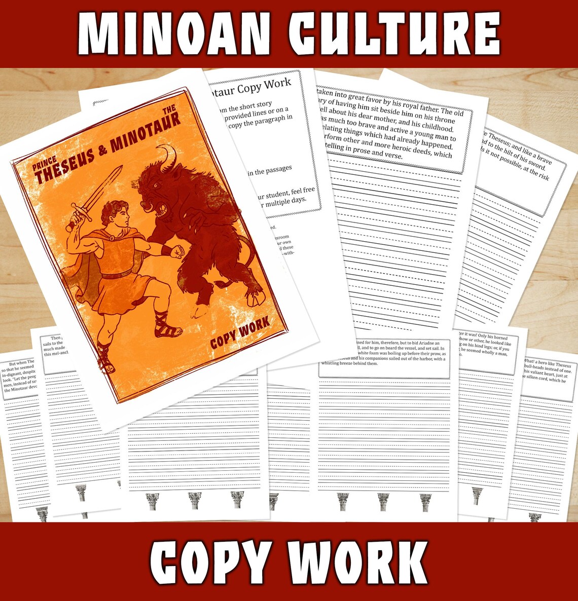Minoan Culture History Resource Pack | Classical Education & Homeschool ...