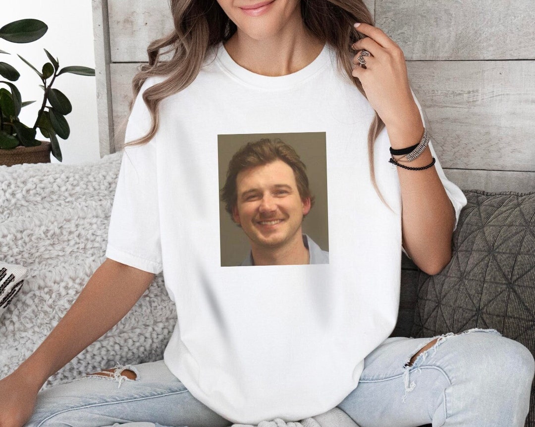 Morgan Wallen Mugshot Shirt, Funny Shirt, Funny Morgan Wallen Shirt ...