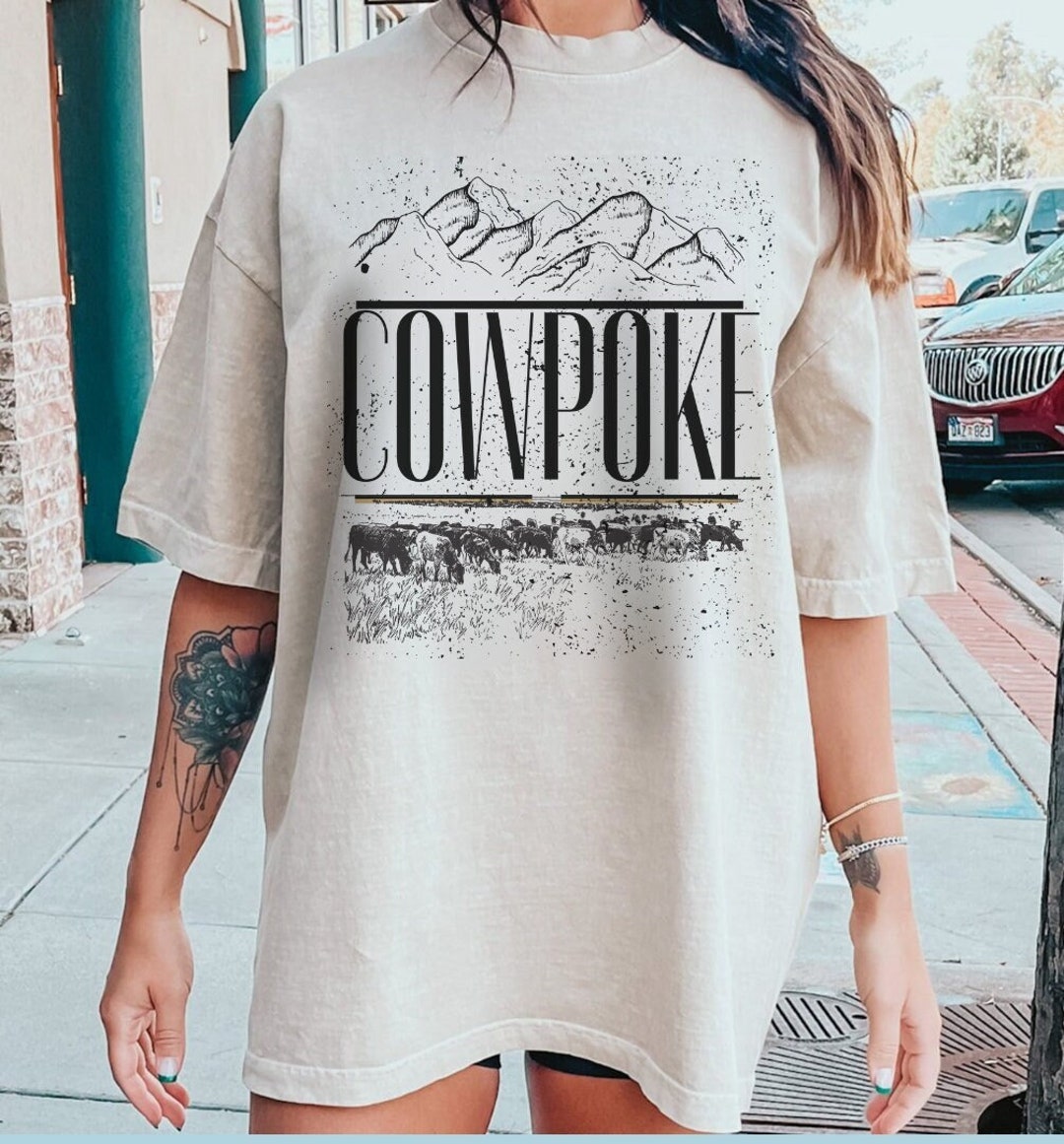 Cowpoke 90s Country Shirt, Western Wear Shirt Hot Girl Summer, Cowboy ...
