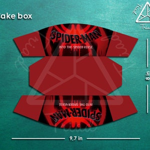 Spider-man Into the Spider-verse Printable Party Set, Party Kit, Spider ...