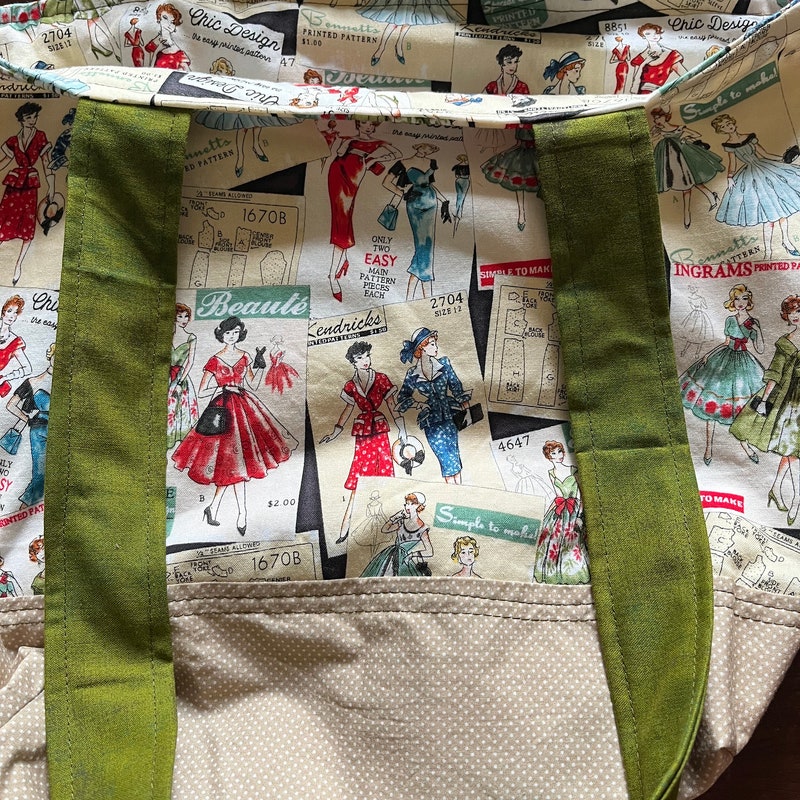 Work Tote Fun Prints - Etsy