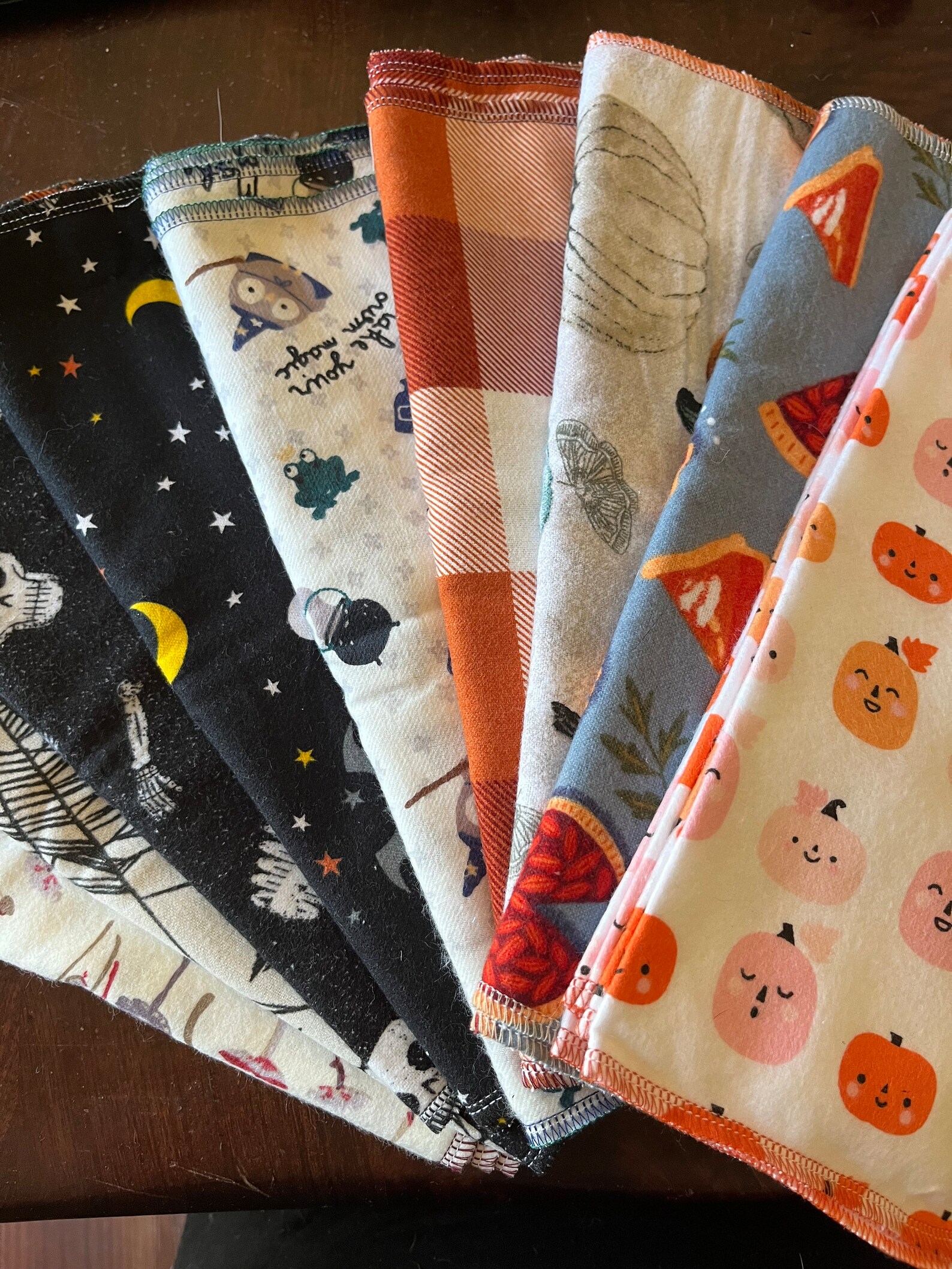 Unpaper Towels Limited Edition Mini Pack Fall Holiday Print Drop Reduce ...