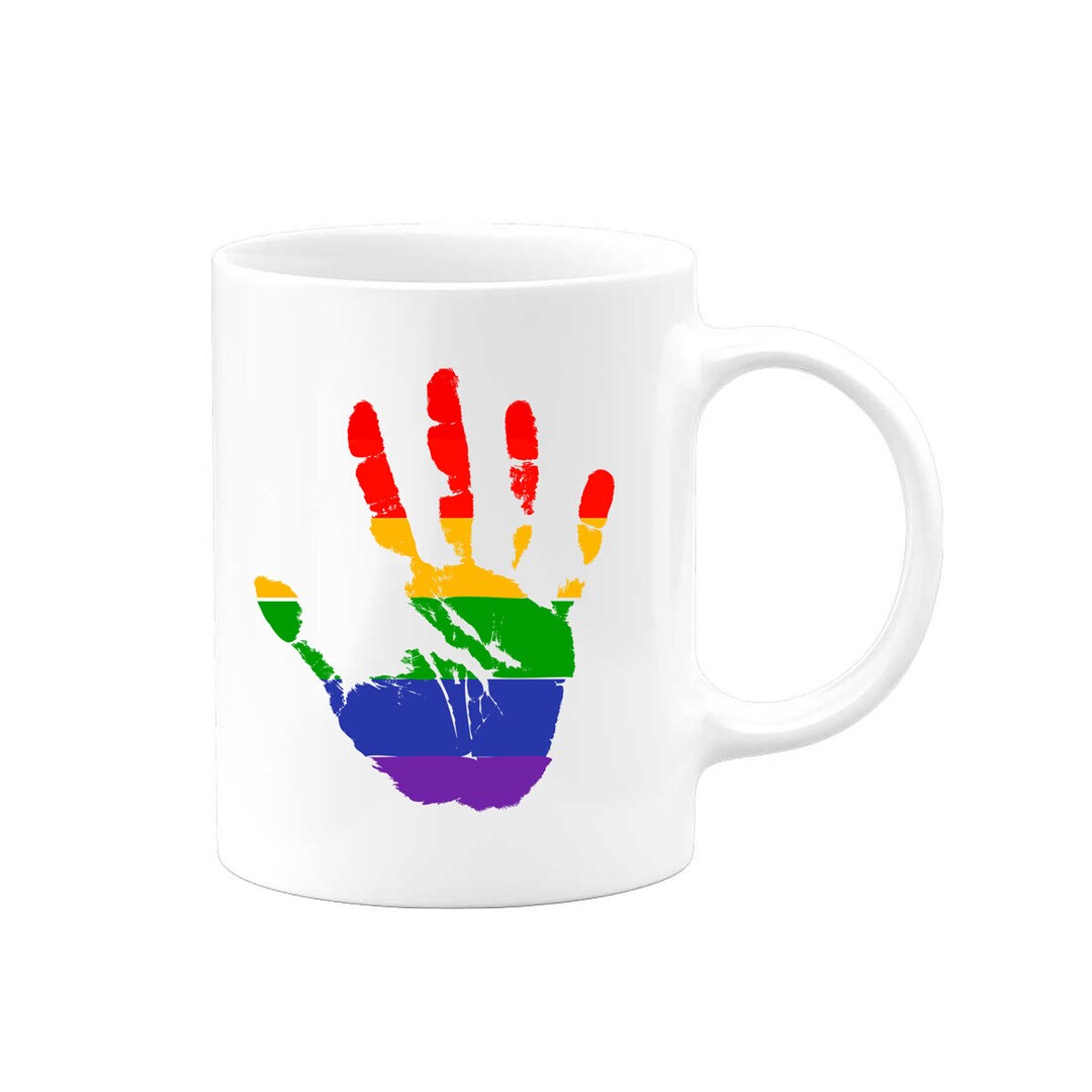 Pride Mugs LGBTQ Kitchenware Pride Flag Travel Mug Pride Month Gift ...