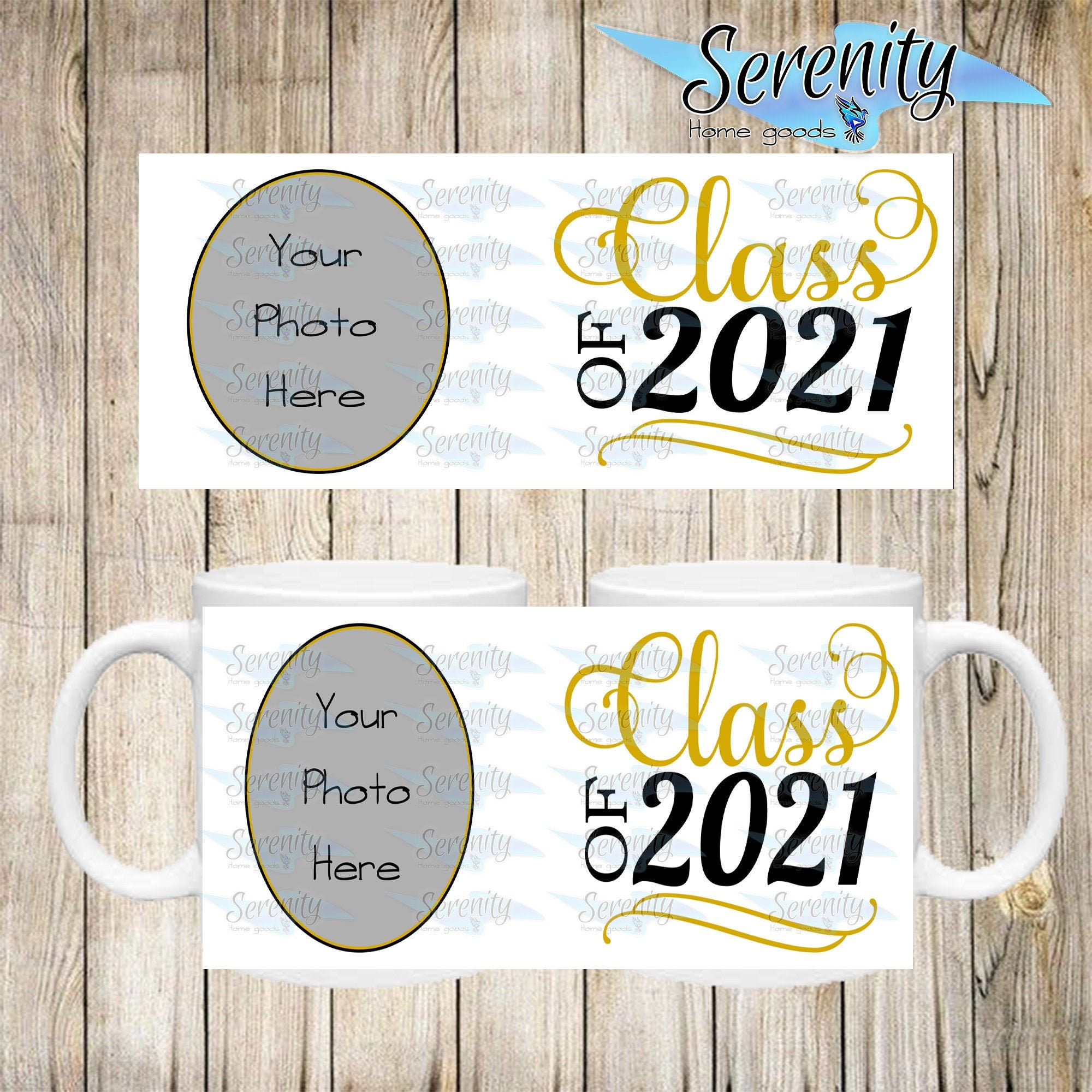 COMMERCIAL USE Digital Sublimation Graduate Class of 2021 | Etsy