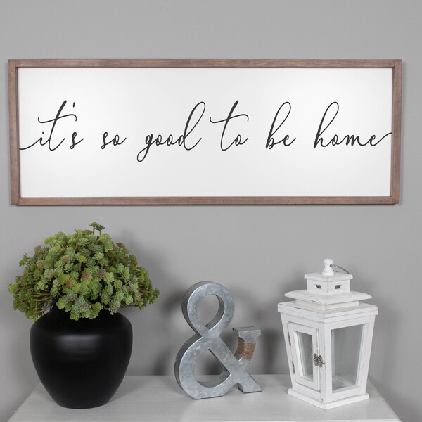 Home Sign - Etsy