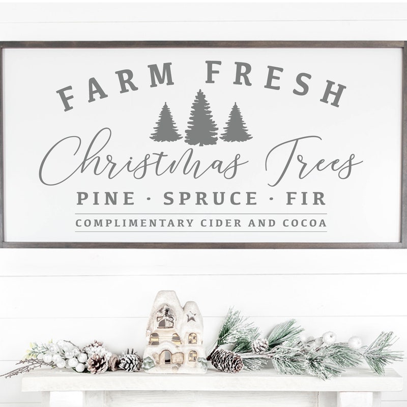 Christmas Tree Farm Sign - Etsy