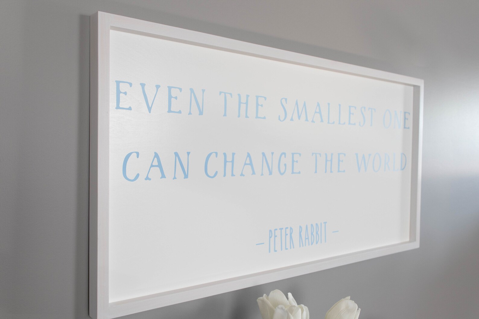 Even the Smallest One Can Change the World Wood Signs | Etsy Canada