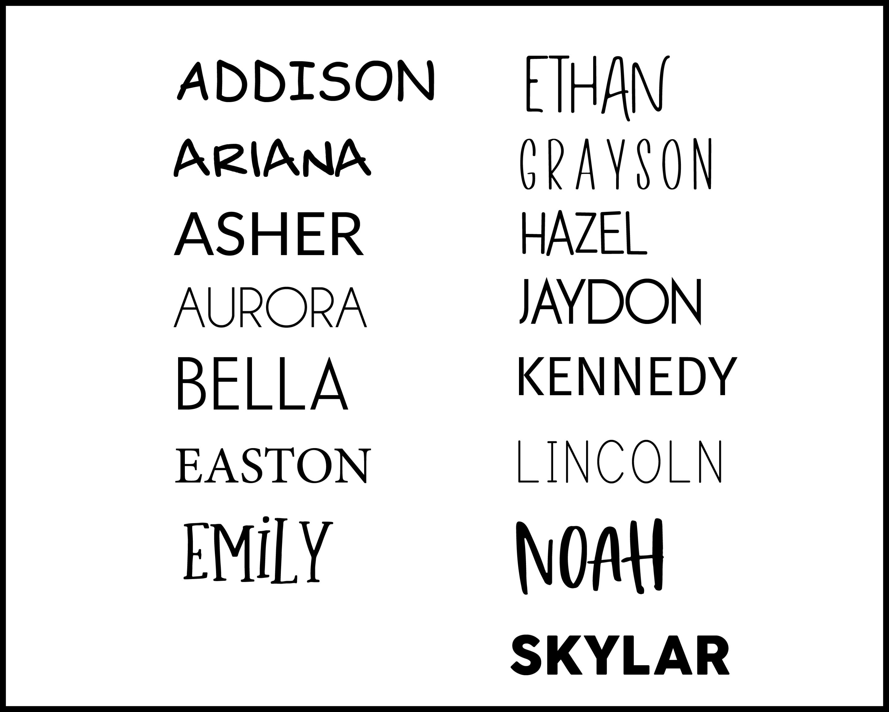 Nursery Name Sign Wood Name Sign Baby Name Sign Custom Name | Etsy