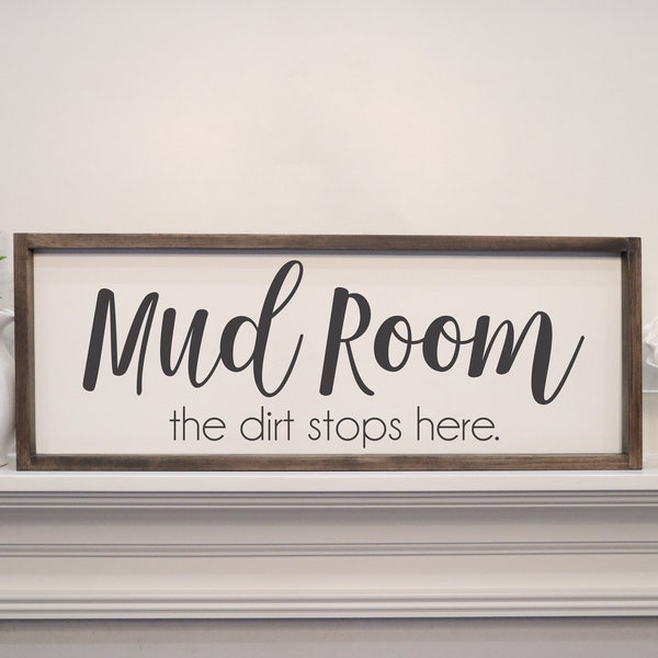 Mud Room Sign - Etsy