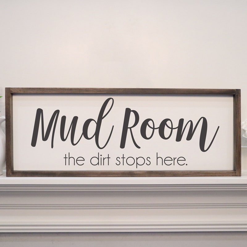 Mud Room Sign - Etsy