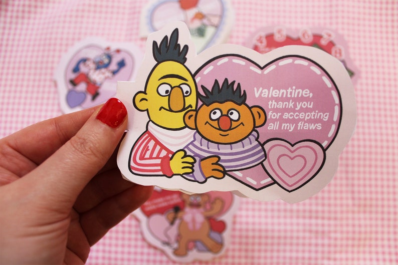 Muppets Printable Valentines Cards - Etsy