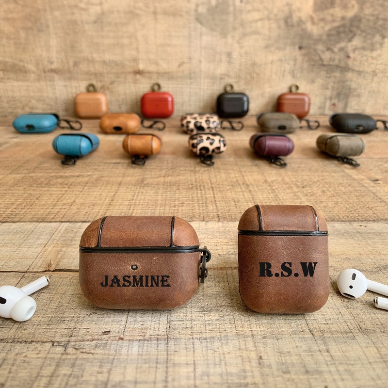 Leather AirPod Case - Etsy