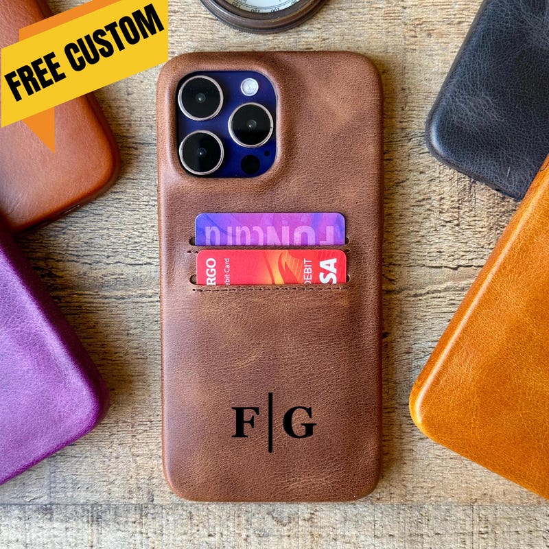 Snap Cover Card Case - Etsy