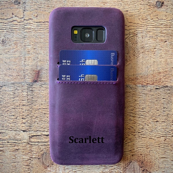 Leather Galaxy S8 Cases - Etsy