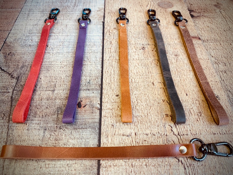 Leather Wristlet Leather Wrist Loop Wrist Strap Hand Loop - Etsy