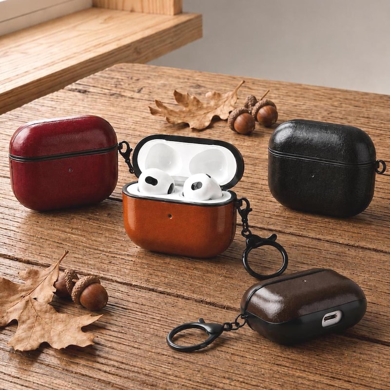 Red Apple AirPod Case - Etsy