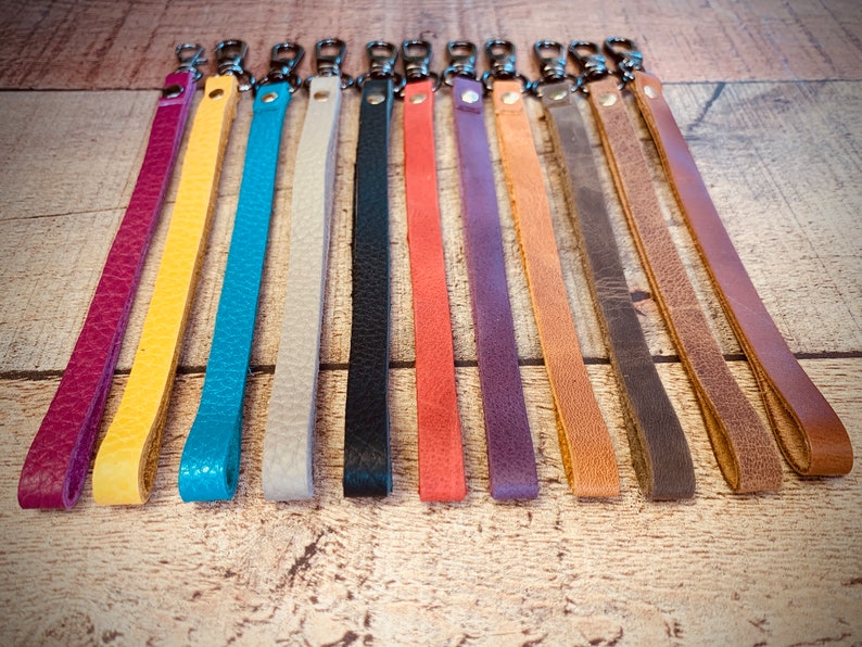 Leather Wristlet Leather Wrist Loop Wrist Strap Hand Loop - Etsy