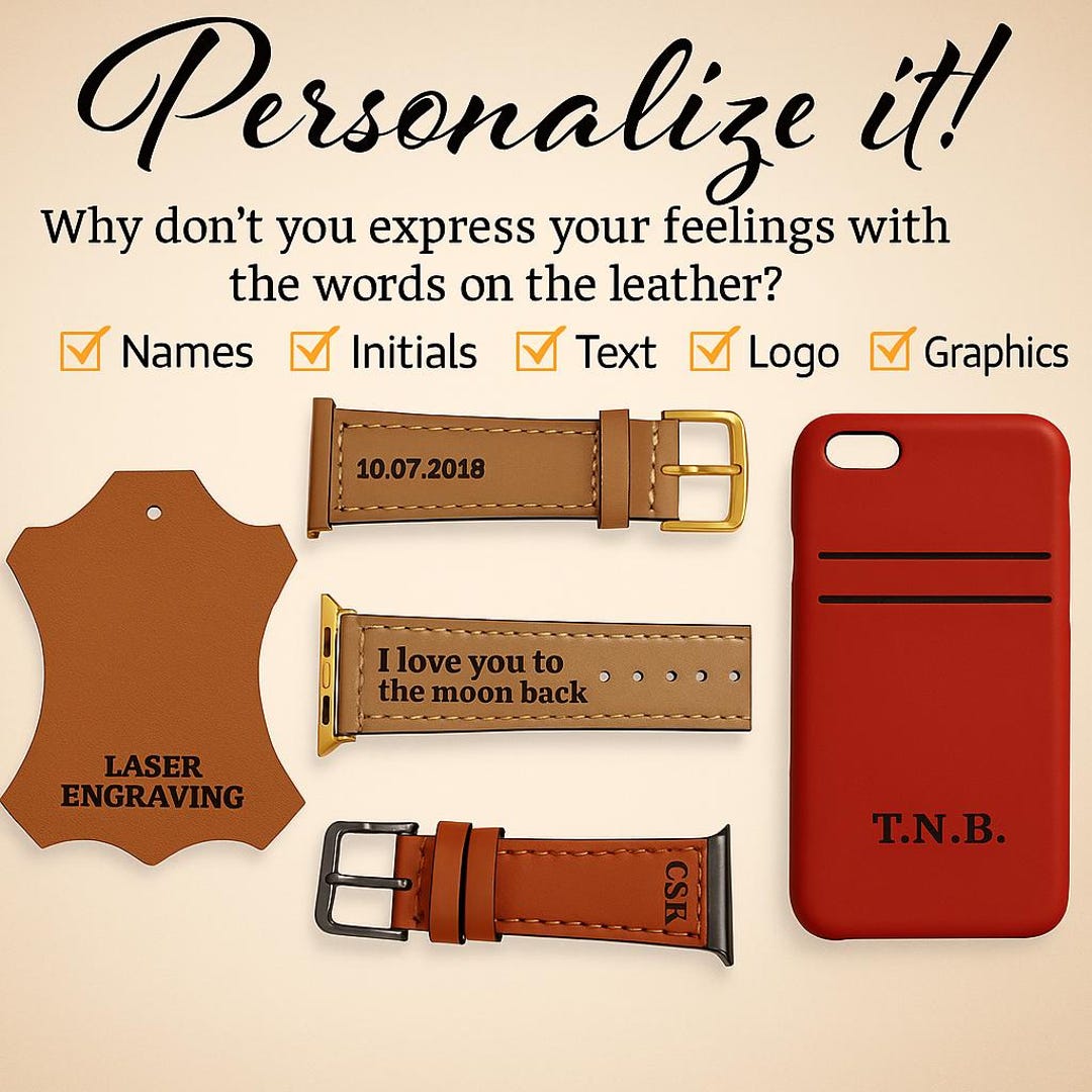 Personalize It! Personalization Service With Laser Engraving. Initials ...