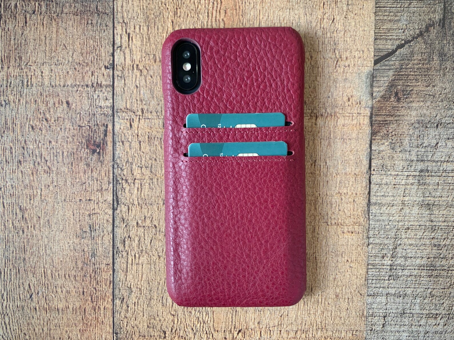 Pebbled Burgundy Leather Iphone Case Iphone 14 13 12 11 - Etsy