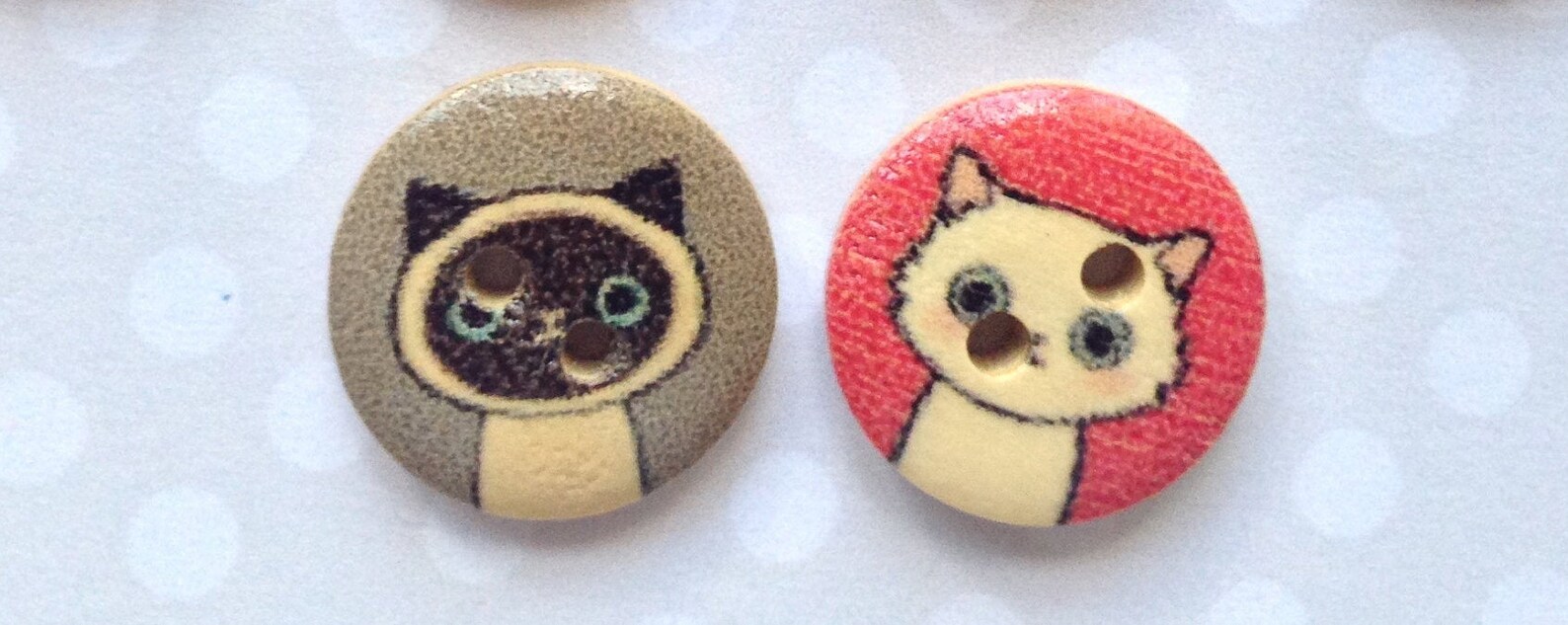 15 Mm CAT BUTTONS X 10 Cute Little Cat Buttons Cat Buttons - Etsy UK
