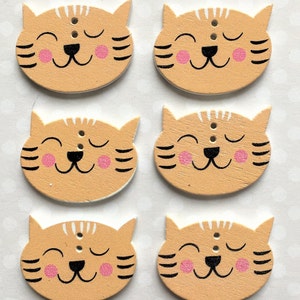 WILD ANIMAL THEME Buttons Cute Wild Animal Buttons Jungle - Etsy UK