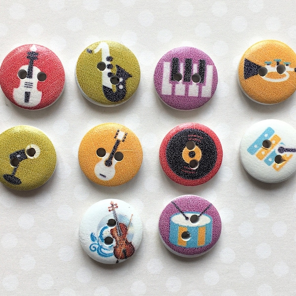 Themed Buttons - Etsy