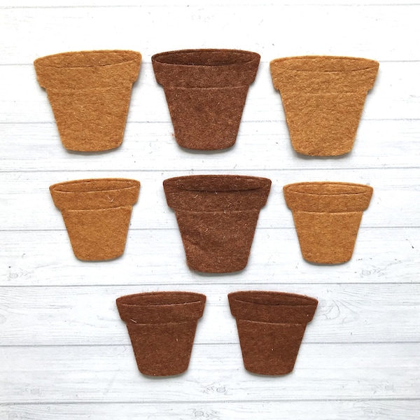 Flower Pot Felt - Etsy