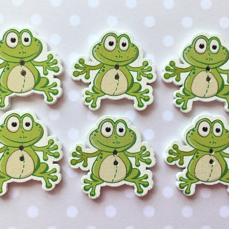 Frog Button - Etsy