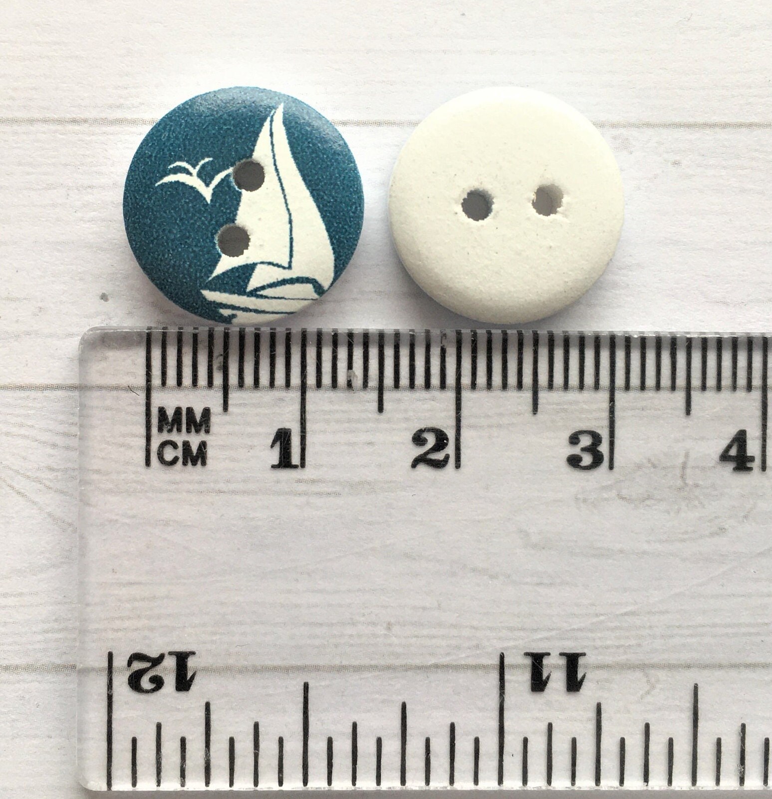 15 Mm NAUTICAL BUTTONS X 10 Cute Little Nautical Buttons - Etsy