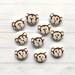 15 Mm WILD ANIMAL THEME Buttons Round X 10, Cute Little Wild Animal ...