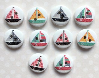 Nautical Wooden Boat - Etsy
