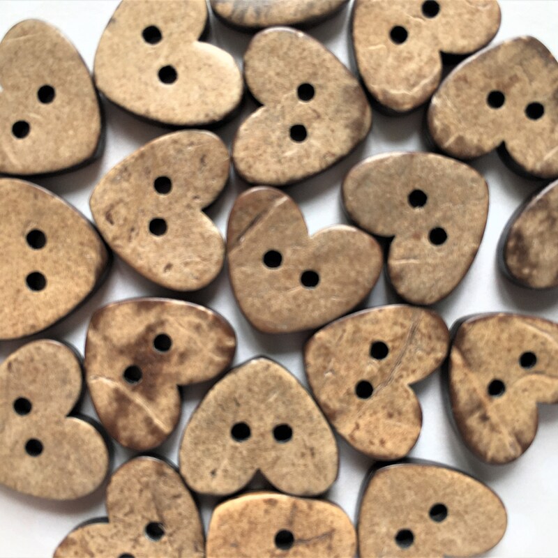 Heart Buttons - Etsy